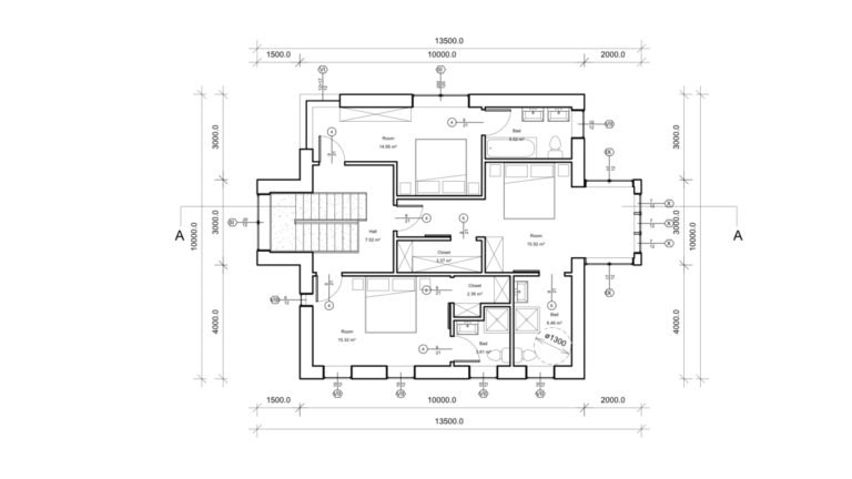 Planritning - Skala, Symboler och Förkortningar 2025